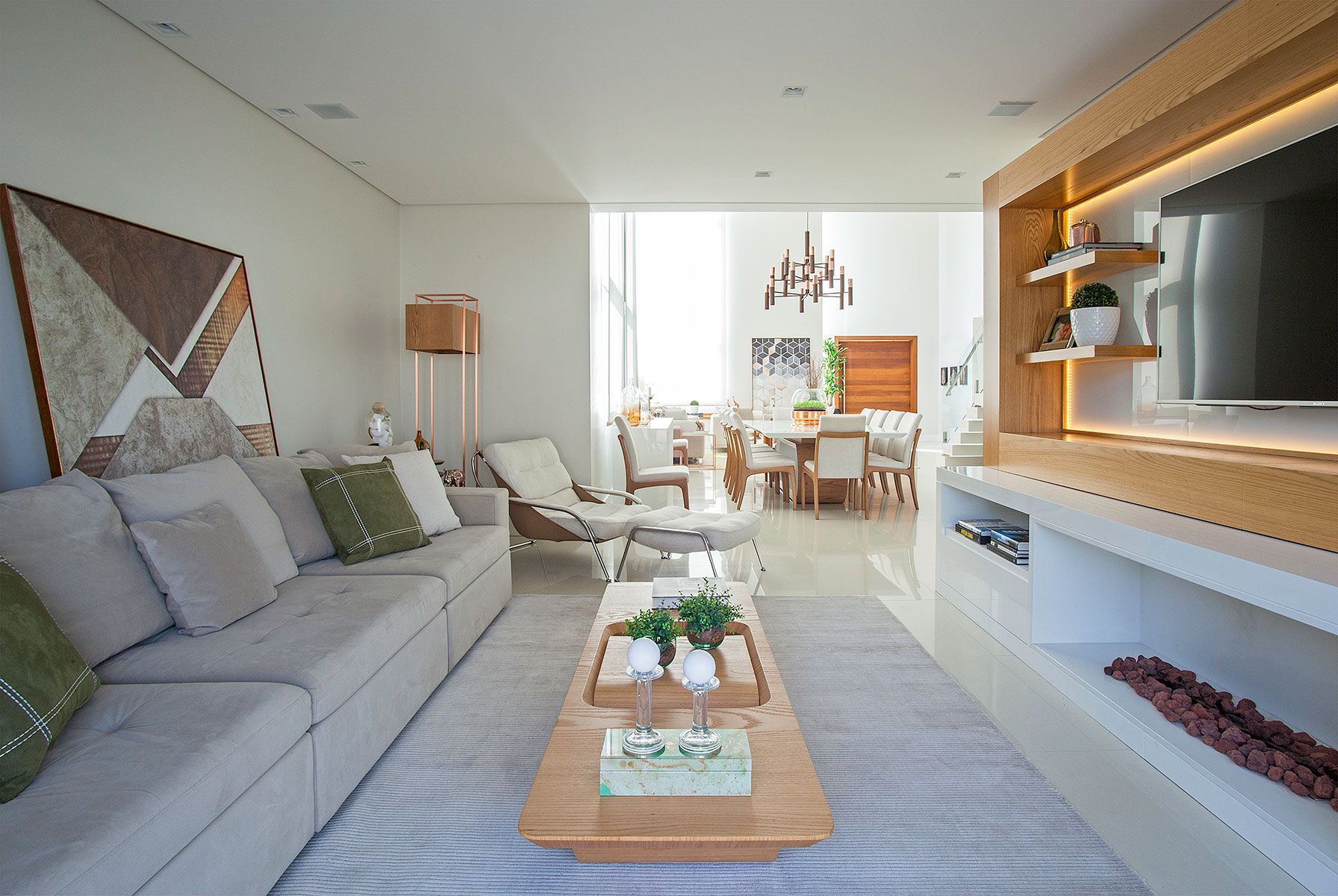 Ambientes Integrados e Confortáveis - Casa de Valentina