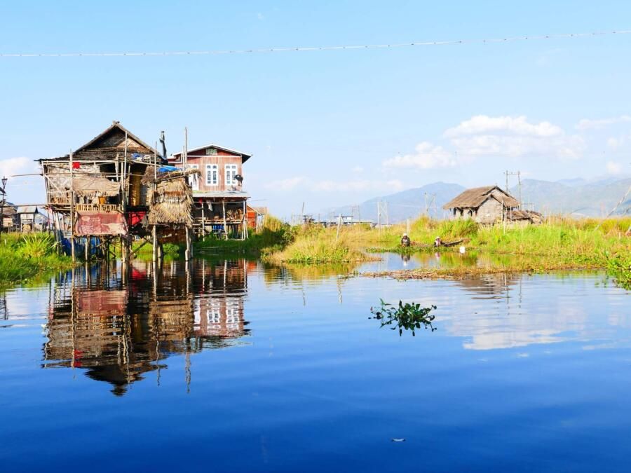 Palafitas nas construções - Casa de Valentina