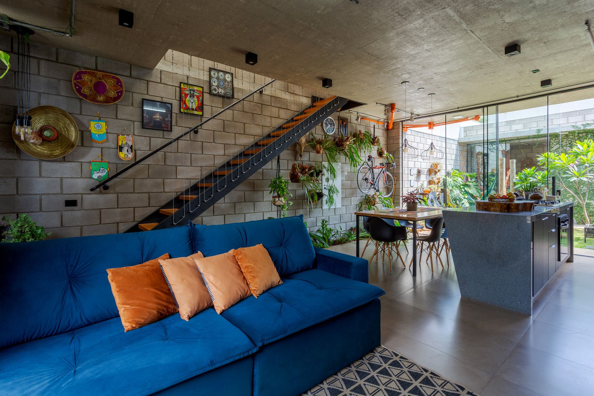 Estilo Industrial E Com Muita Natureza Casa De Valentina