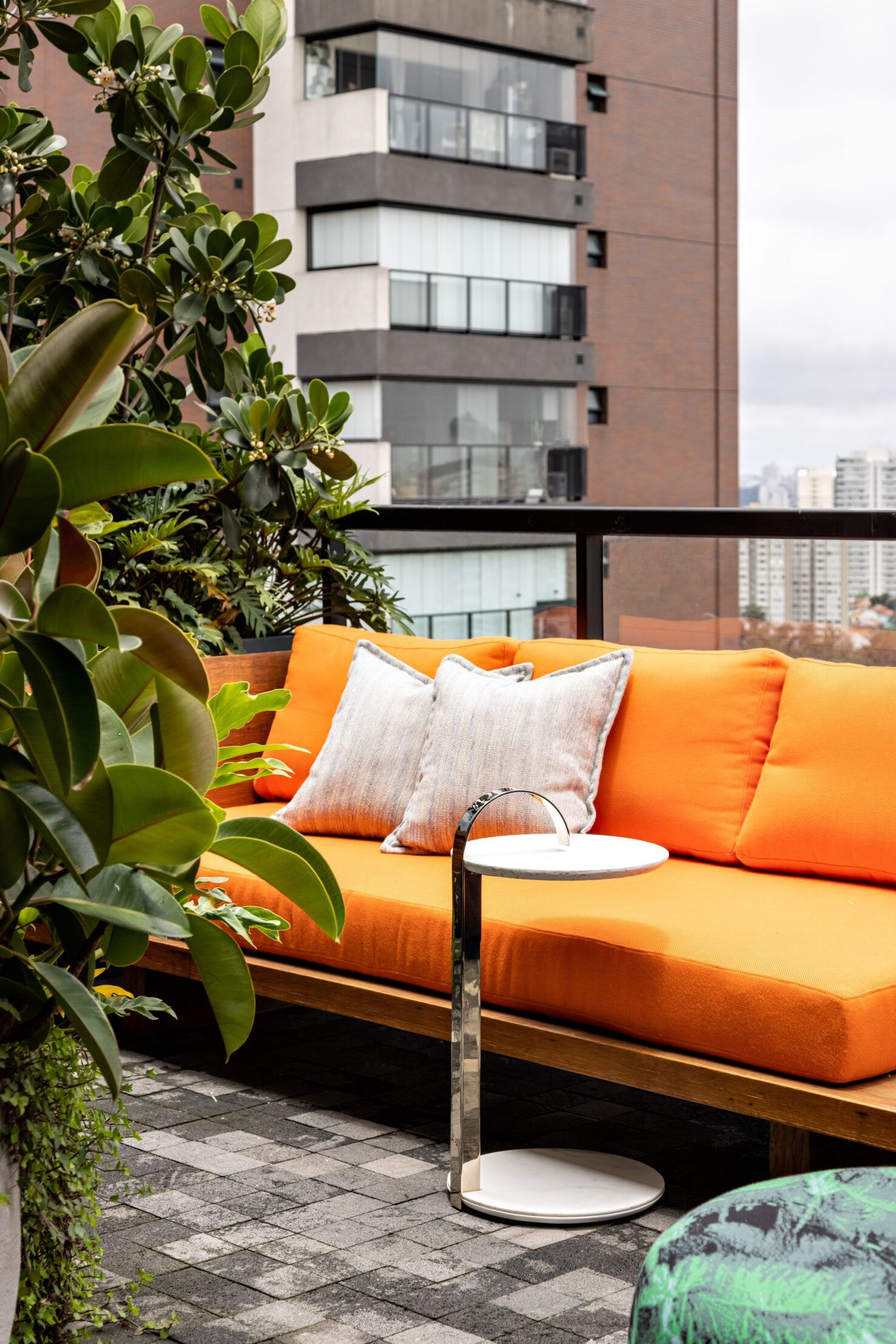 Área externa perfeita para receber - Casa de Valentina