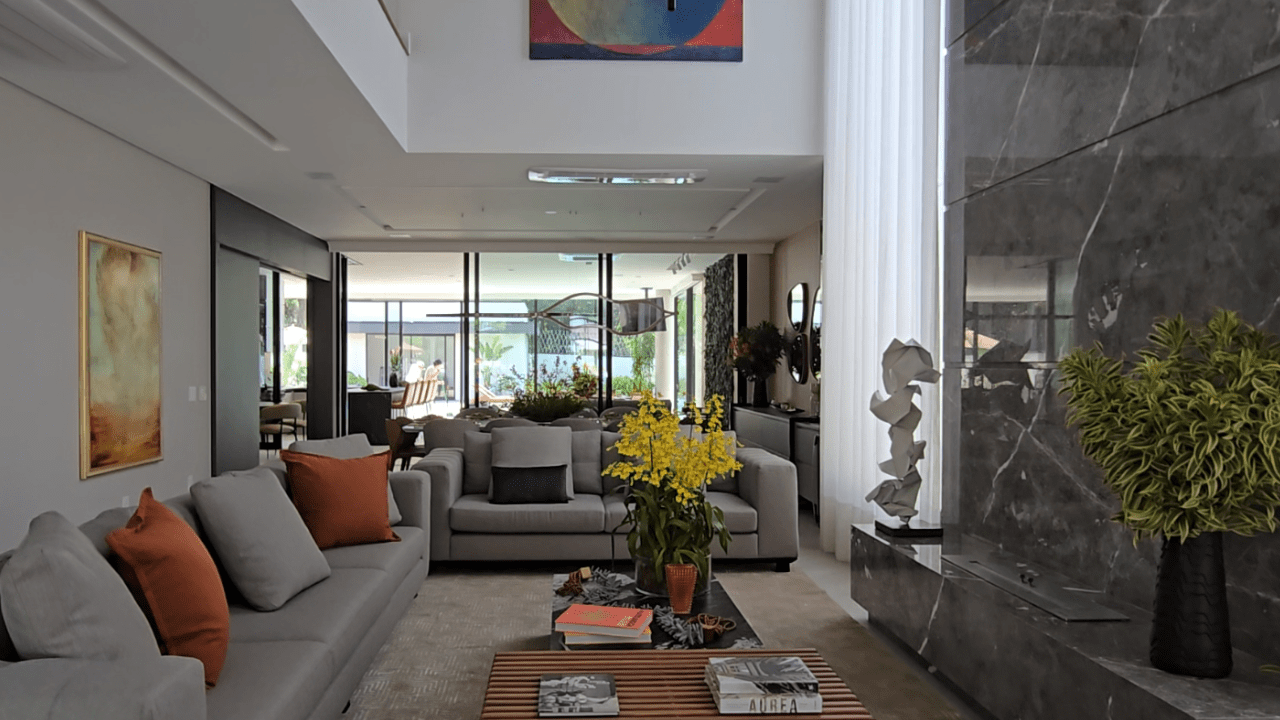 Espaços amplos e bem iluminados | Open house com Leonice Alves – Casa ...